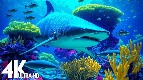 4K Underwater Wonders Of The Red Sea Colorful Coral Reef Inhabitants