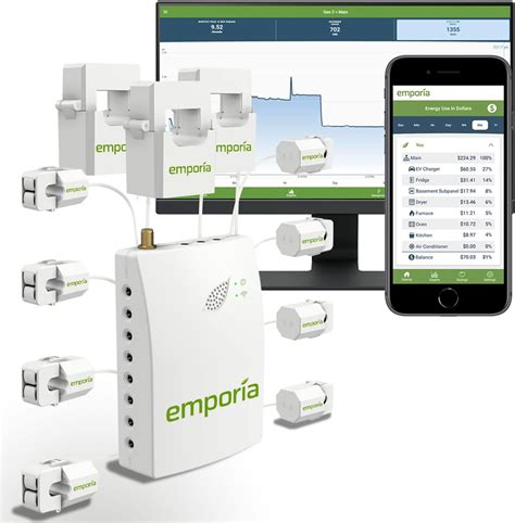 Moniteur d énergie domestique intelligent 2 ou 3 phases moniteur d