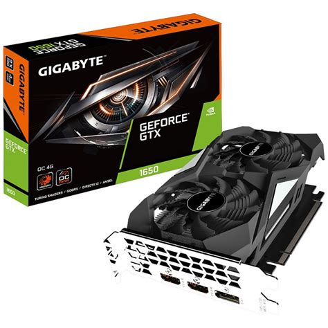 Gigabyte GeForce GTX 1650 OC 4GB GDDR5 Cartes Graphiques Gigabyte M