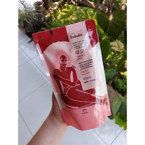 Refil Hidratante Corporal Natura Tododia Cereja E Avel Ml Shopee