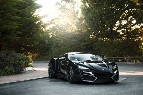 Lykan HyperSport Black Supercar 4K Ultra HD Wallpaper