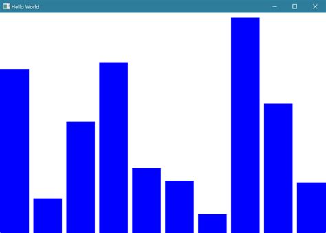 Java How To Display Multiple Rectangles In Line With JavaFx Stack