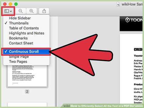 how to efficiently select all the text in a pdf document 10 steps