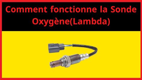 Comment fonctionne la sonde oxygène sonde Lambda YouTube