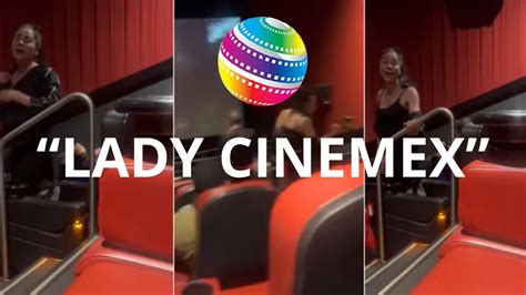 LADY CINEMEX MUJER GOLPEA E INSULTA A EMPLEADOS Y ASISTENTES A