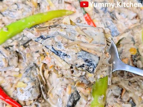 Ginataang Puso Ng Saging Sa Tulingan Yummy Kitchen