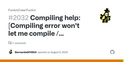 compiling help [compiling error won t let me compile polymod hscript internal errorex has no