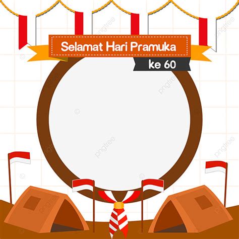 Scout Hari Pramuka Vector Design Images Selamat Hari Pramuka Ke 60