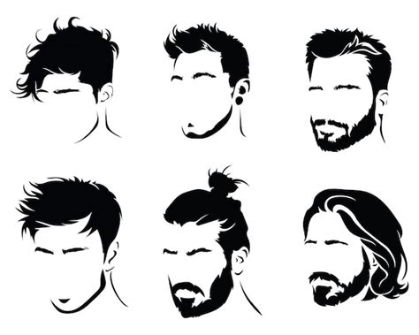 Men Hairstyle Silhouette