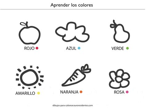 Fichas Para Aprender Los Colores Manualidades