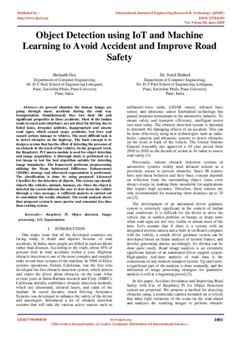 pdf ijert object detection from images using convolut
