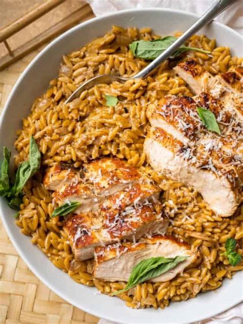 Creamy Chicken Orzo Tasting With Tina