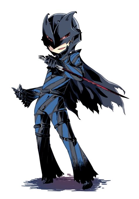 Black Mask Persona Akechi Goro Image By Iimr Ryo