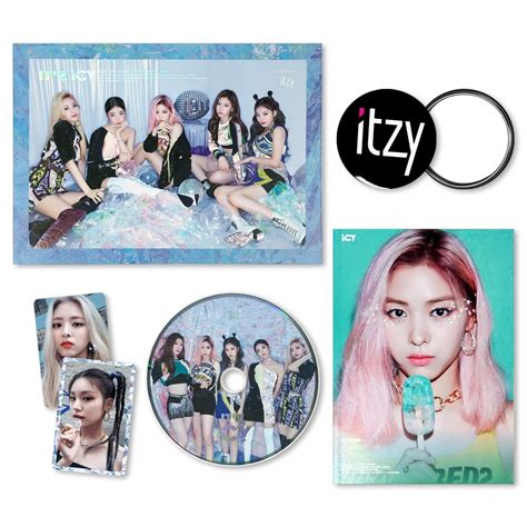 ITZY 1st Album IT Z ICY ICY Ver CD Photobook Photocards
