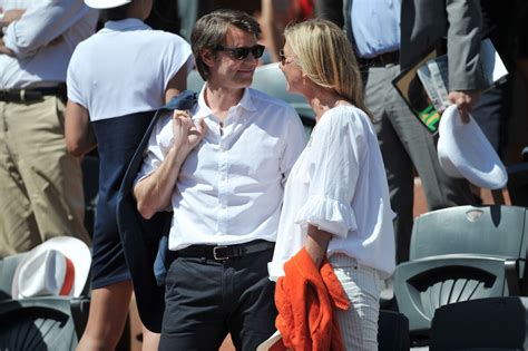 Photo François Baroin et sa compagne Michèle Laroque aux