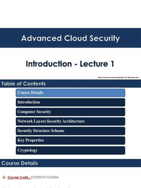 cloud security lecture 1 pdf cryptography encryption