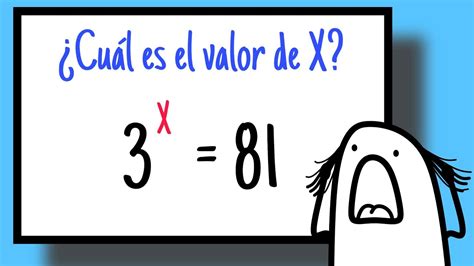 Cuánto vale X Cómo Resolver una Ecuación Exponencial YouTube