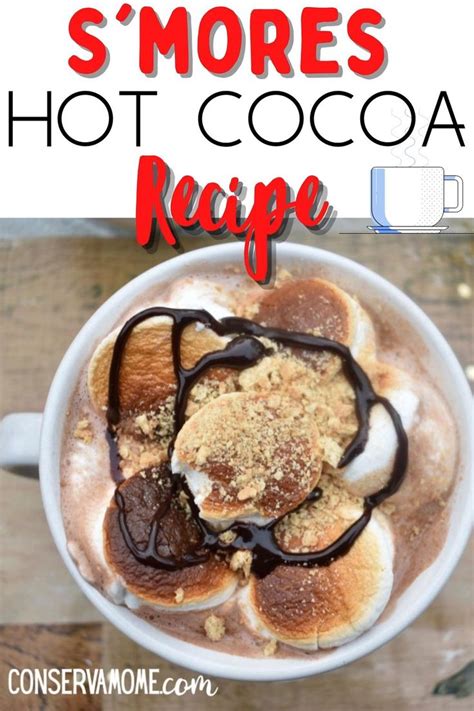 S Mores Hot Cocoa Recipe Video Video Cocoa Recipes Hot Cocoa