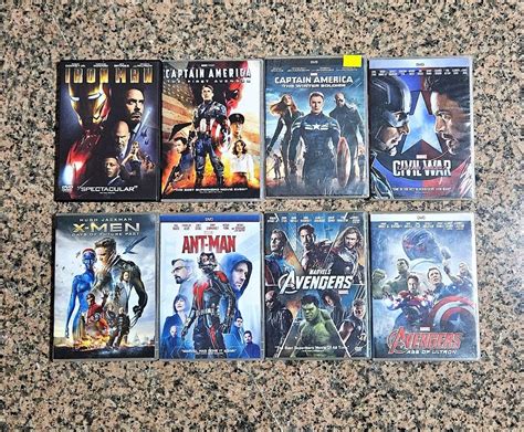 Marvel Movies Dvd Hobbies Toys Music Media Cds Dvds On Carousell