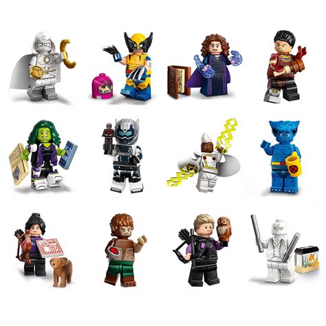 LEGO Minifigures 71039 Marvel Series 2 Complete Set