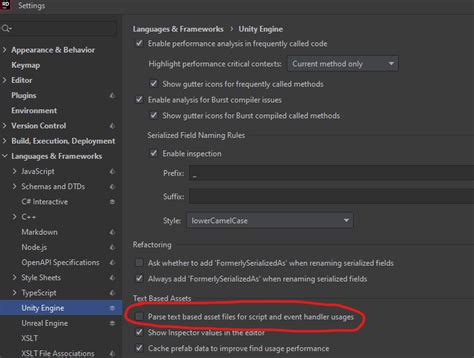 Find Unity Usages Is Not Working Rider Support JetBrains