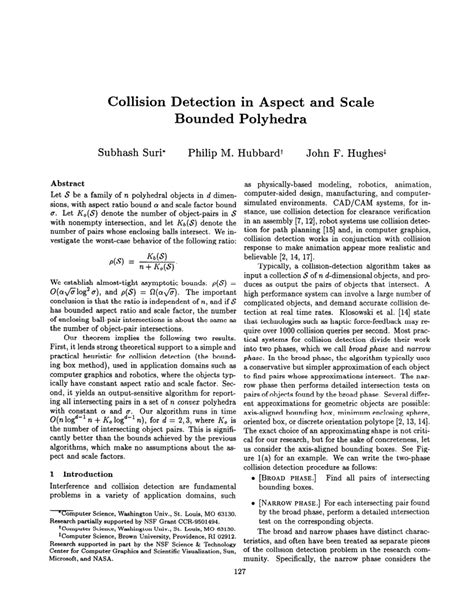 pdf collision detection in aspect and scale bounded polyhedra