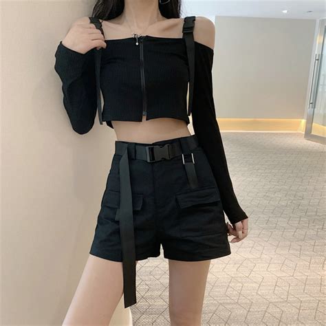 性感舞蹈服装辣妹甜酷韩舞jazz爵士跳舞上衣服女套装女团演出服 虎窝淘