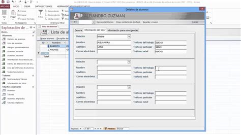 16 CREAR BASE DE DATOS EN UNA PLANTILLA EN ACCESS YouTube