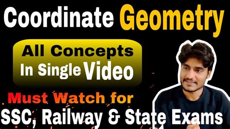 Complete Coordinate Geometry For SSC CGL Railway Exams By Rohit