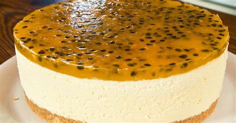 Receta de postre de maracuyá con galleta en 3 pasos MUI KITCHEN