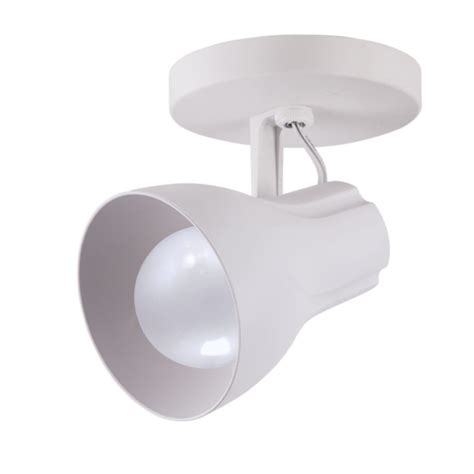 Lumin Ria Spot De Sobrepor Startec Octa Plus E Bivolt Branco Leroy