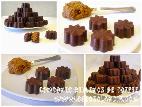 Bombones de toffe Golosolandia Recetas y vídeos de postres y tartas