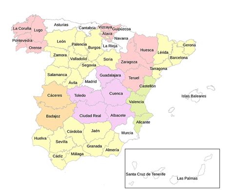 Mapa de España Viajes y Mapas