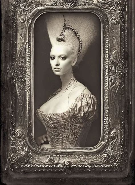 Old Wetplate Daguerreotype Frame Portrait Of A Stable Diffusion OpenArt