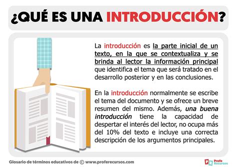 Qué es una Introducción