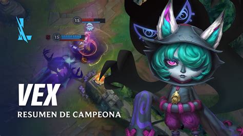Resumen De Vex Jugabilidad League Of Legends Wild Rift YouTube