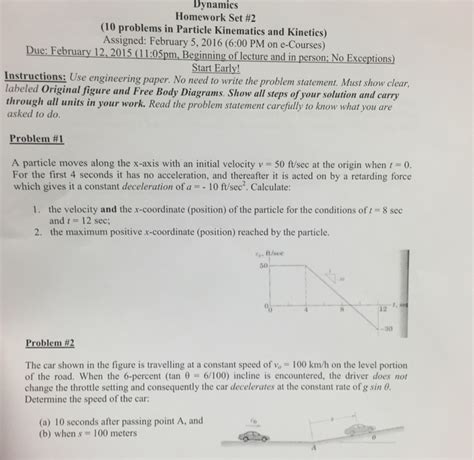 solved a particle moves along the x axis with an initial
