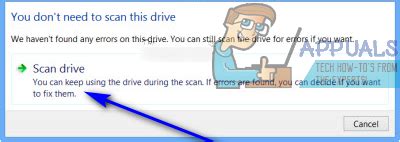 How To Run Chkdsk On Windows 10 Appuals