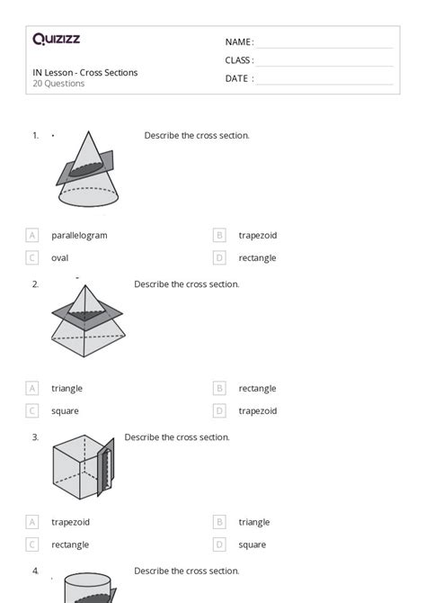 Conic Sections Worksheets On Quizizz Free Printable