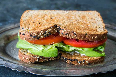 Avocado Lettuce Tomato Sandwich ALT Recipe