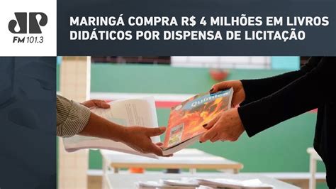 PREFEITURA DE MARINGÁ VAI GASTAR MAIS DE R 4 MILHÕES EM LIVROS
