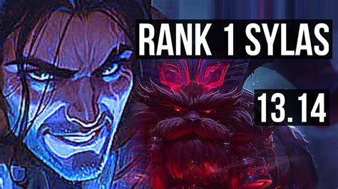 SYLAS Vs ORNN TOP Rank 1 Sylas Rank 3 Legendary EUW Challenger