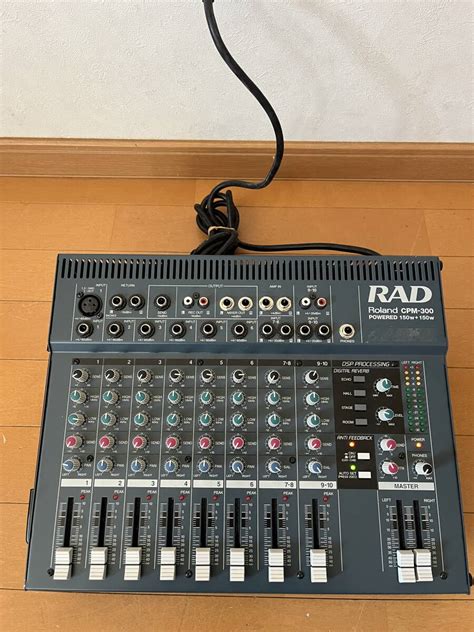 ローランド パワードミキサー Roland CPM 300 RAD ミキサー 売買されたオークション情報yahooの商品情報をアーカイブ