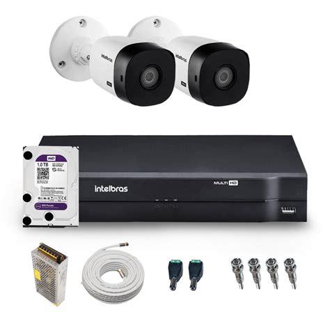 Kit C Meras Bullet P Vhc B Dvr Gravador De V Deo Mhdx