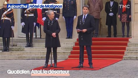LEdito De Jean Michel Aphatie Gabriel Attal Sur La Paille