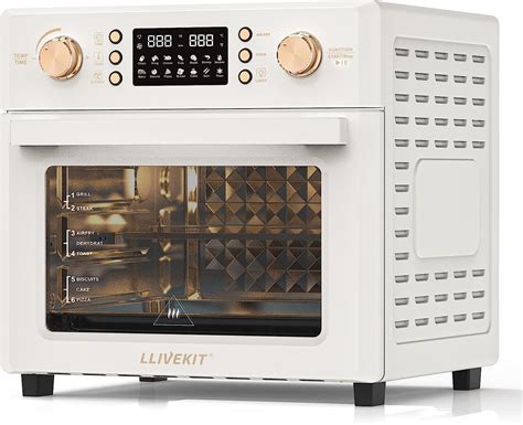 LLIVEKIT 26L Friteuse sans Huile Mini Four Friteuse à Air Chaud à 360