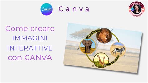Come Creare Delle IMMAGINI INTERATTIVE Con Canva YouTube