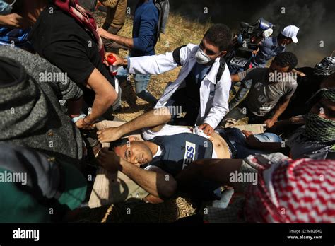 Khan Younis Gazastreifen palästinensischen Gebiet 6 Apr 2018
