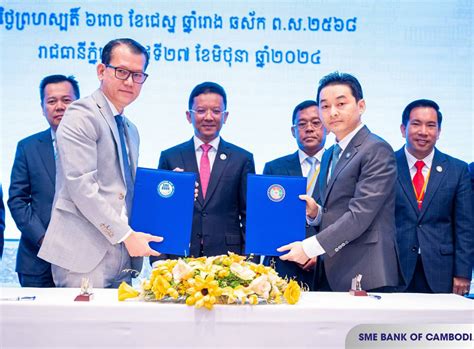 Cambodge et économie Signature d un protocole d accord pour améliorer