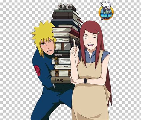 Kushina Uzumaki Minato Namikaze Naruto Uzumaki PNG Clipart Anime Art